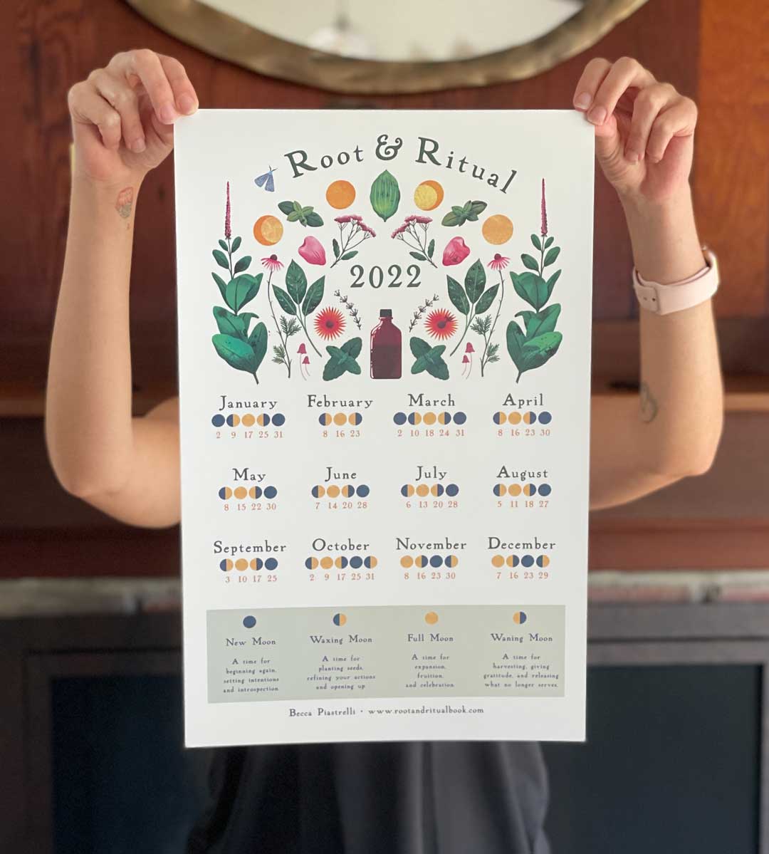 MoonPhaseCalendar | Becca Piastrelli